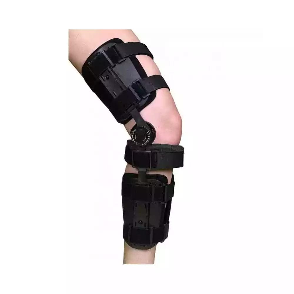 Orteză genunchi extensibilă fixă și mobilă cu unghi reglabil - NextMed ...
