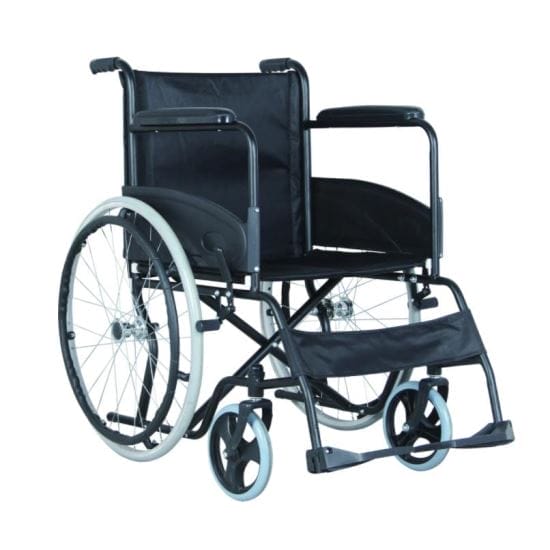 Scaun cu rotile Premium, fotoliu rulant pliabil 110kg - NextMed.ro ...