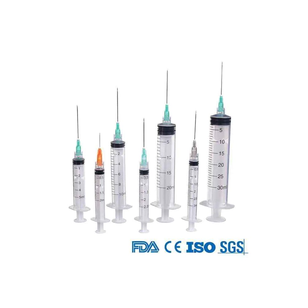 Seringa cu ac, 3 componente, 5ml, 10ml, 20ml - NextMed.ro - Dispozitive ...